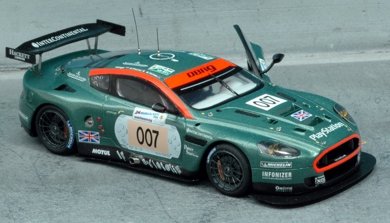 ASTON MARTIN DBR9 n° 007 / 009 LE MANS 2006 DECAL 1/43e RENAISSANCE