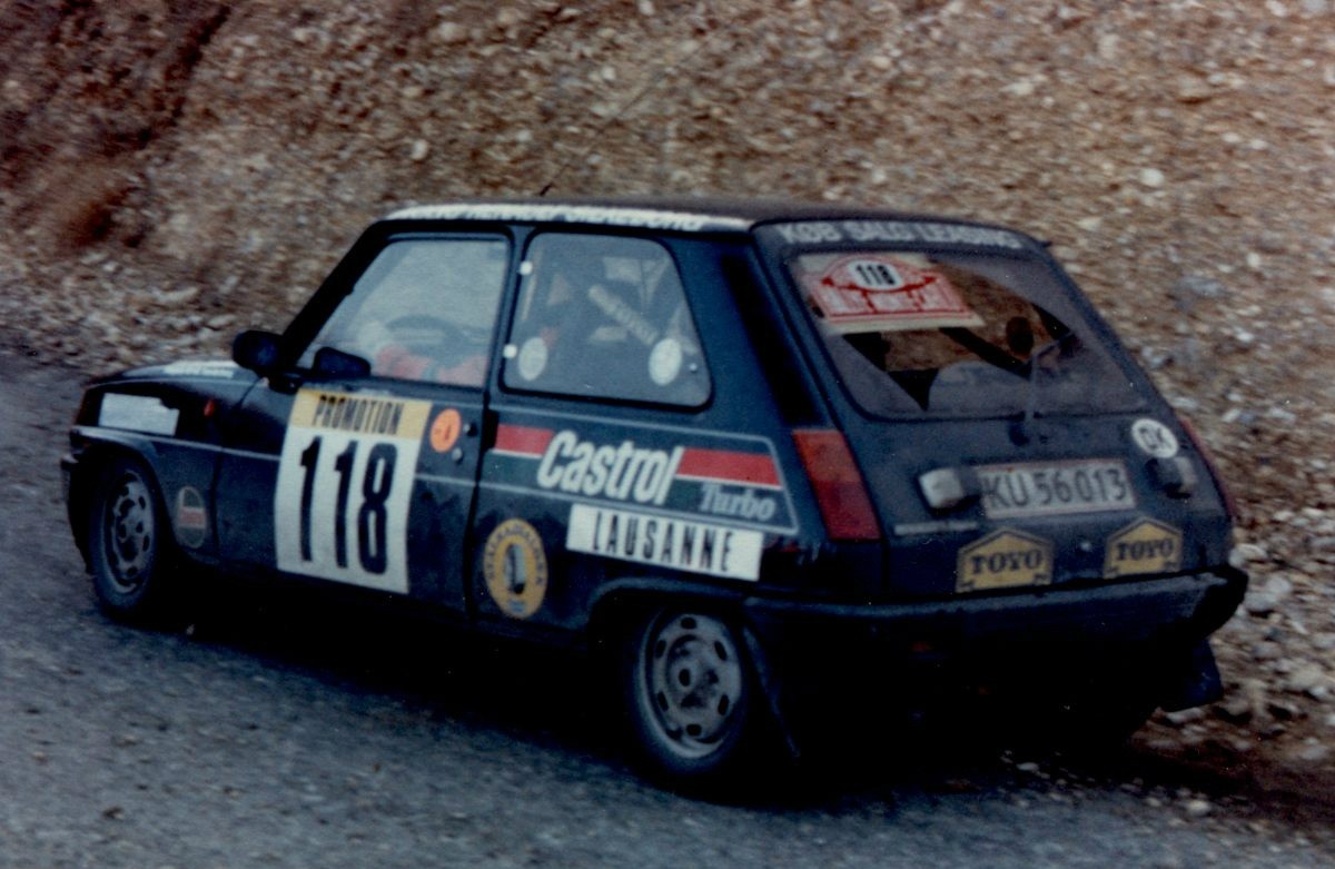 RENAULT 5 ALPINE n° 118 CASTROL RALLYE MONTE CARLO 1984 DECAL 1/43E