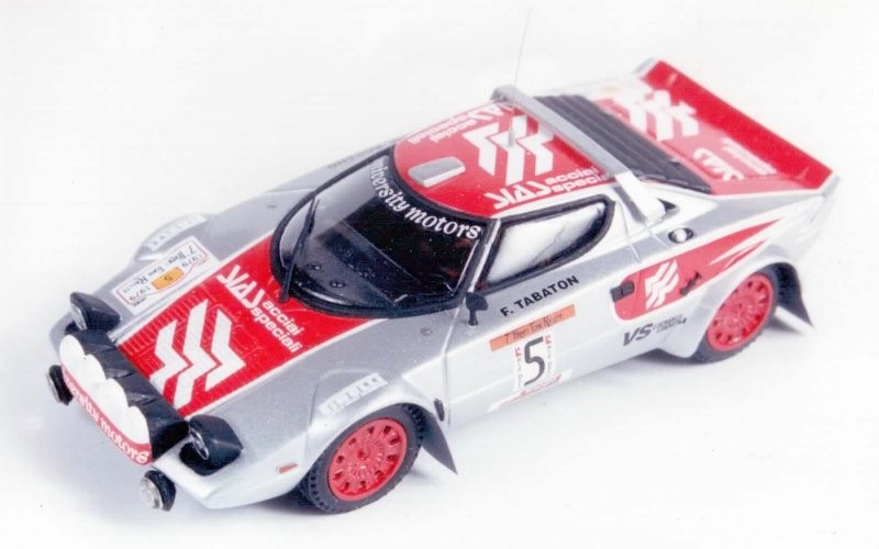 LANCIA STRATOS n° 5 SIAS RALLY FERNET TONIC 1979 TABATON DECAL 1/43e